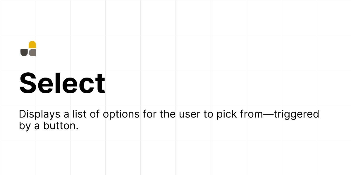 Select - Una UI